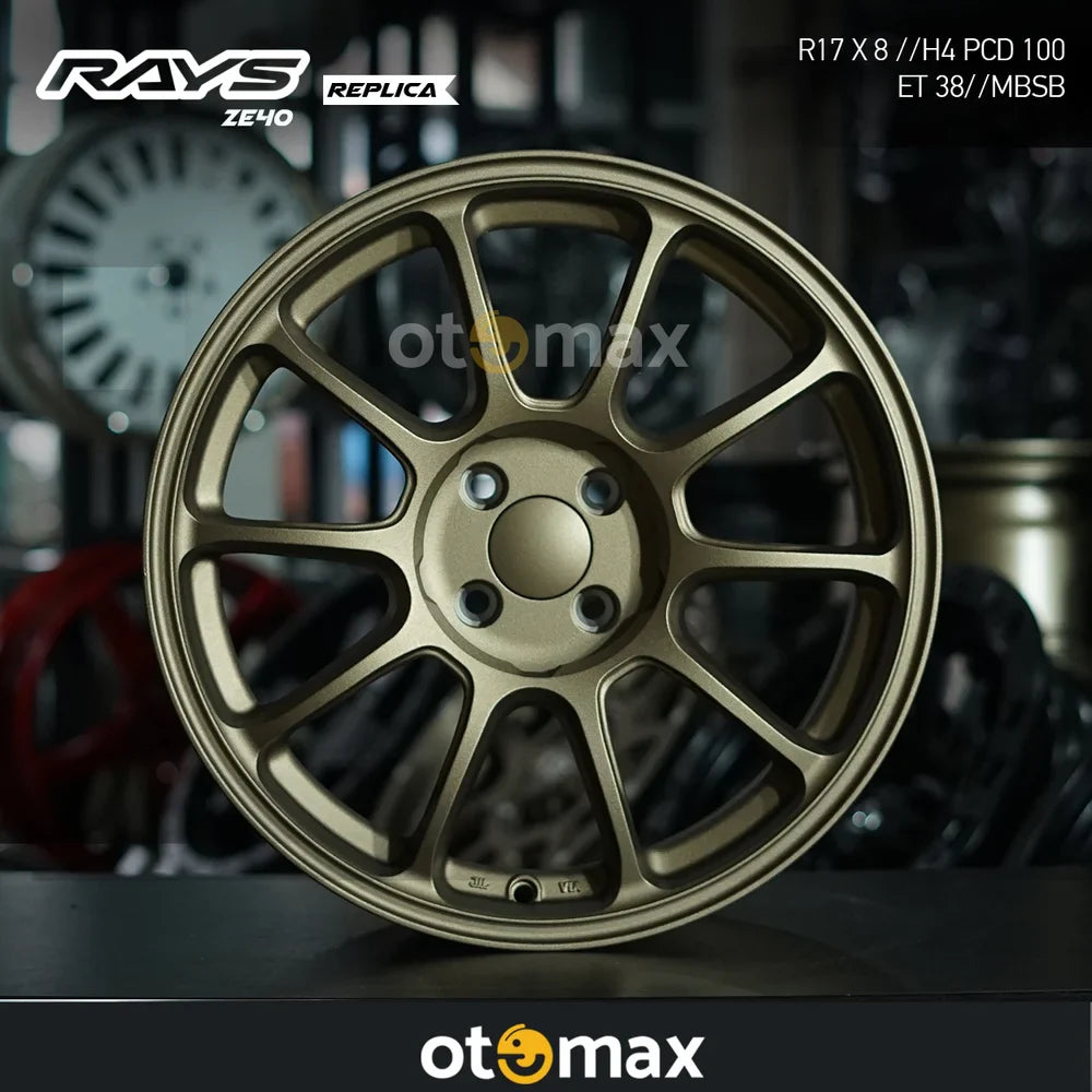 Rays ZE40 Ring 17 - Velg Mobil Sporty, Cocok untuk Performa Optimal – Otomax Store : Jual Velg ...