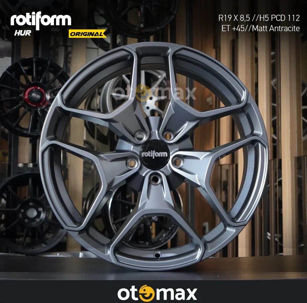 Velg Mobil Rotiform HUR Original Ring 19 Matt Antracite | Otomax Store – Otomax Store : Jual ...