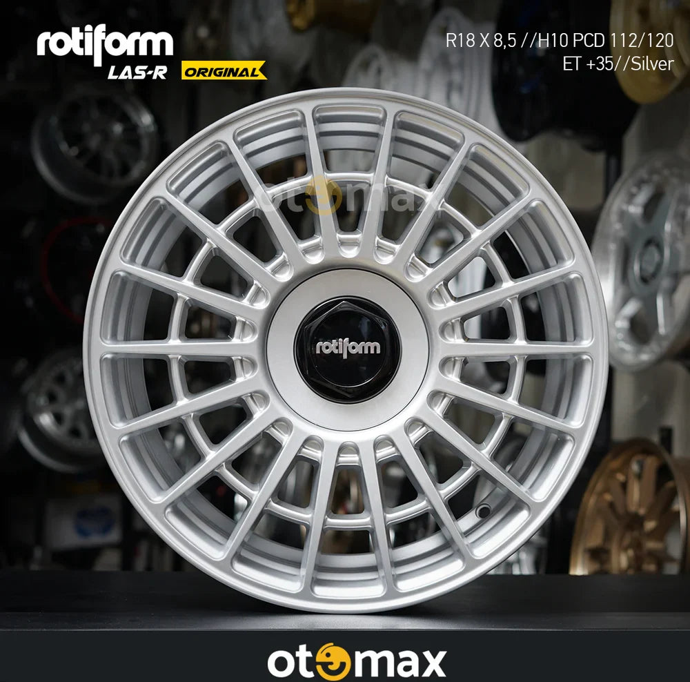 Velg Mobil Rotiform LAS-R Original Ring 18 Silver | Otomax Store – Otomax Store : Jual Velg ...