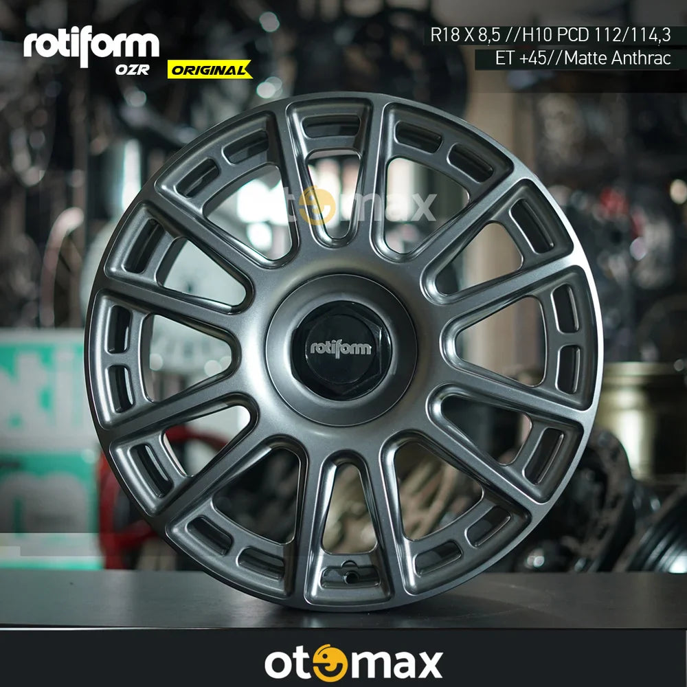 Velg Mobil Rotiform OZR Original Ring 18 Matt Anthracite | Otomax Store – Otomax Store : Jual ...