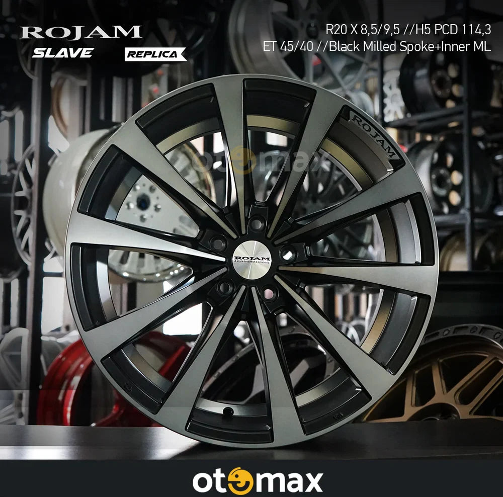 Slave Velg Mobil Rojam Ring 20 - Estetika Menawan & Daya Tahan Maksimal – Otomax Store : Jual ...