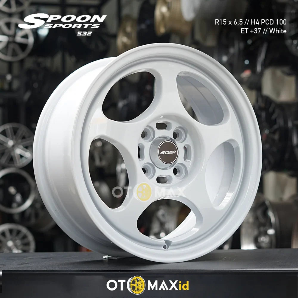 Velg Mobil Spoon Sport Ring 15 White - Harga Promo Oktober 2024 – Otomax Store : Jual Velg Mobil ...