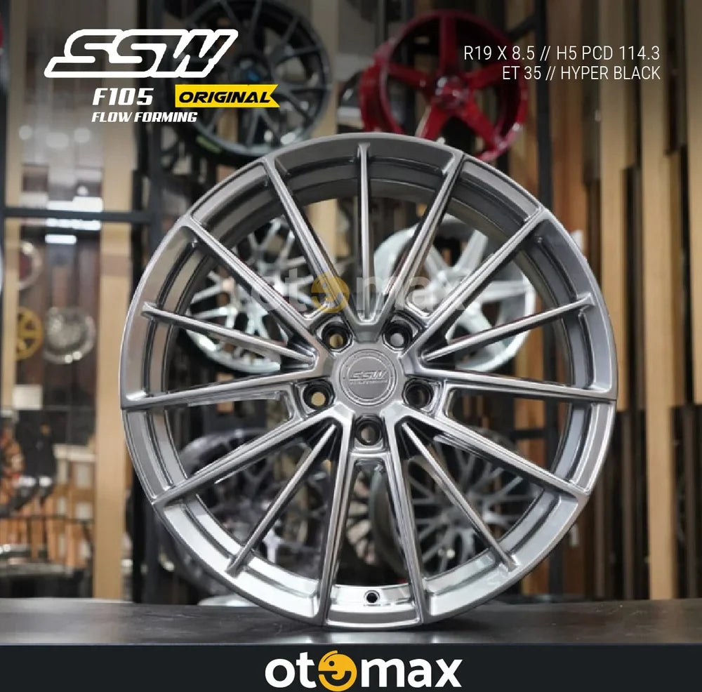 Velg Mobil SSW F105 Flow Forming Tech Original Ring 19 Hyper Black|Otomax Store – Otomax Store ...