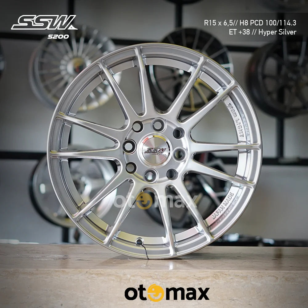 Velg SSW S223 Ring 15 Hyper Silver - Solusi Stylish untuk Mobil Anda – Otomax Store : Jual Velg ...