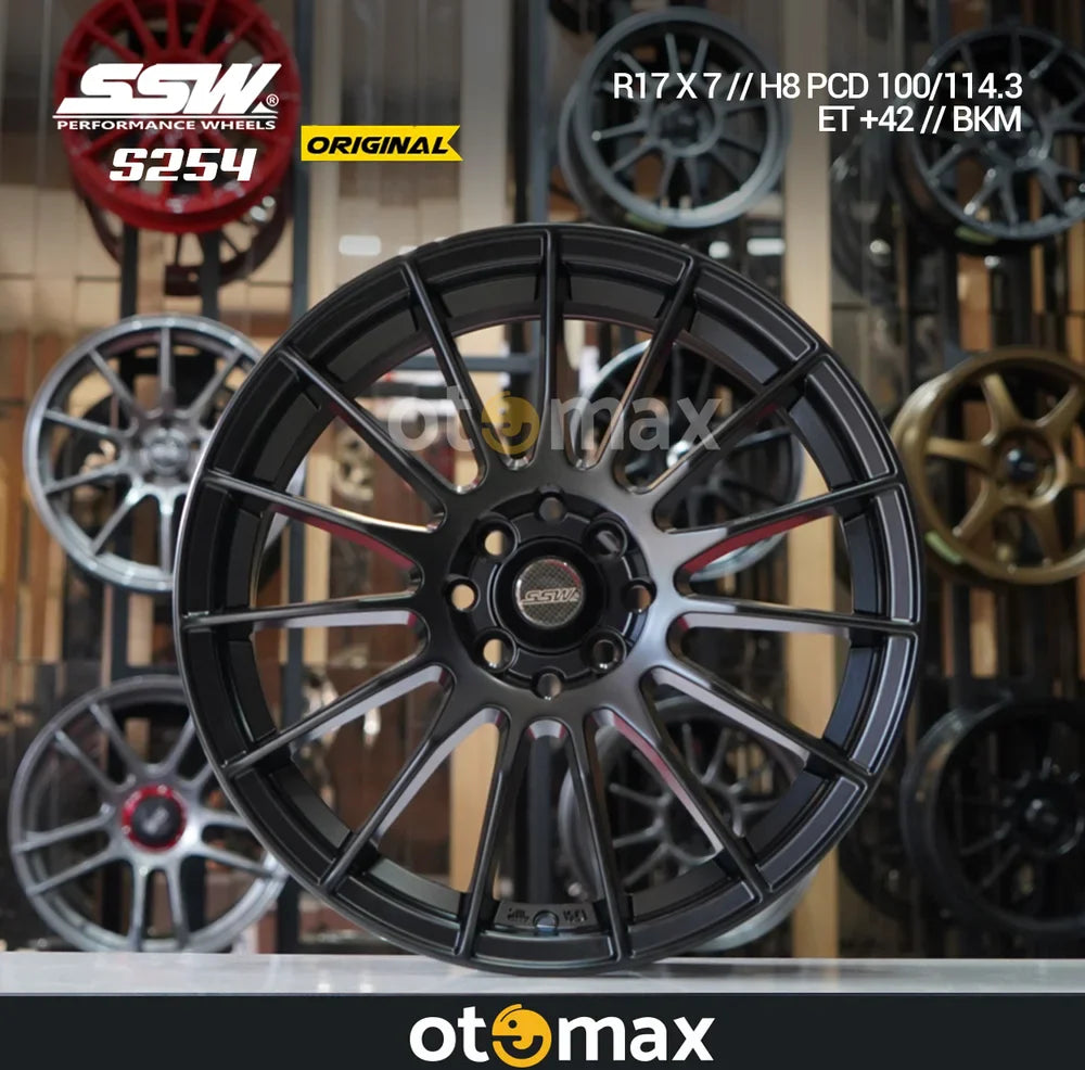 Velg Mobil SSW S254 Original Ring 17 H8 BKM|Otomax Store – Otomax Store : Jual Velg Mobil & Ban ...