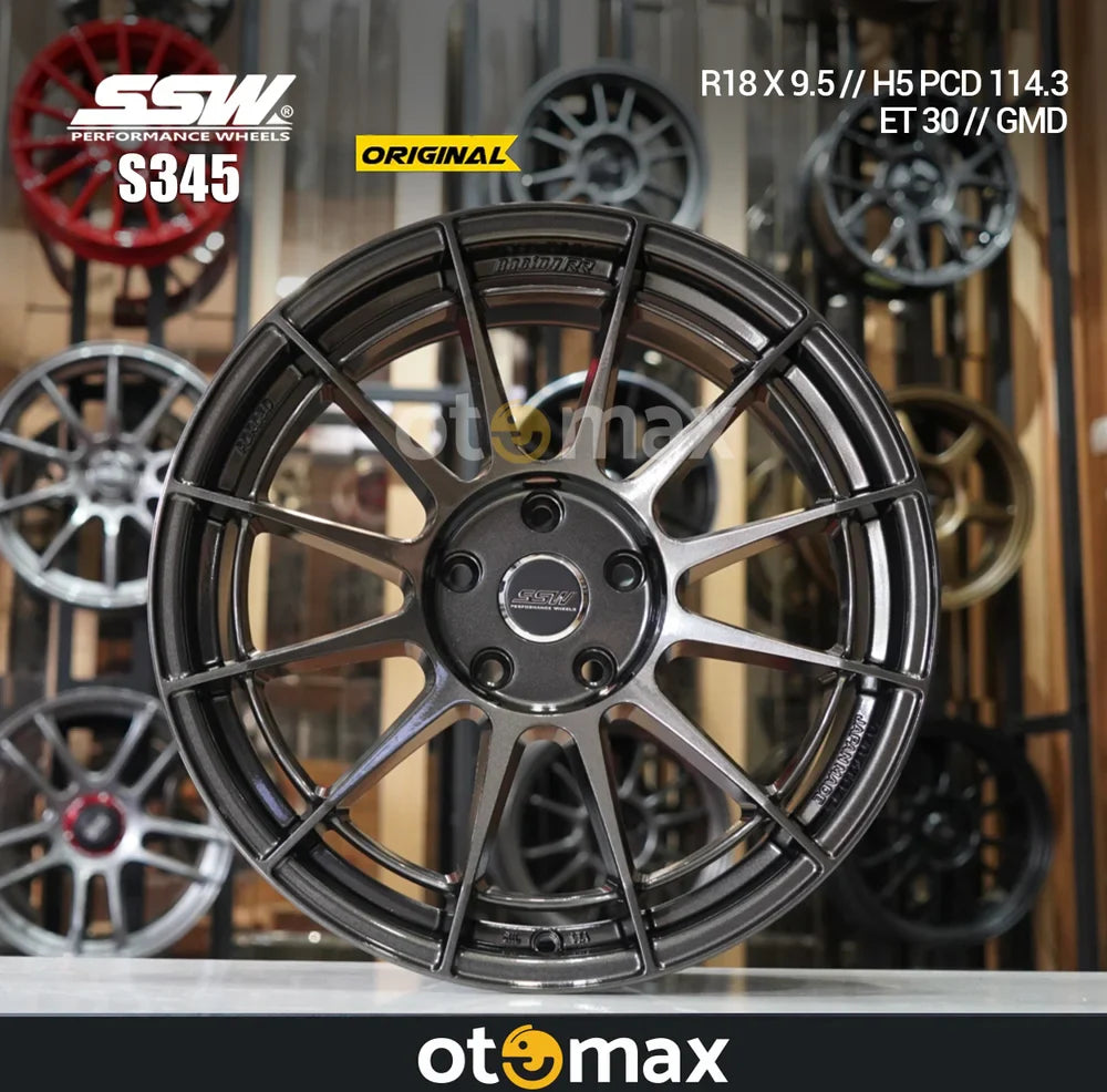 Velg Mobil SSW S345 Original Ring 18 GMD|Otomax Store – Otomax Store : Jual Velg Mobil & Ban ...