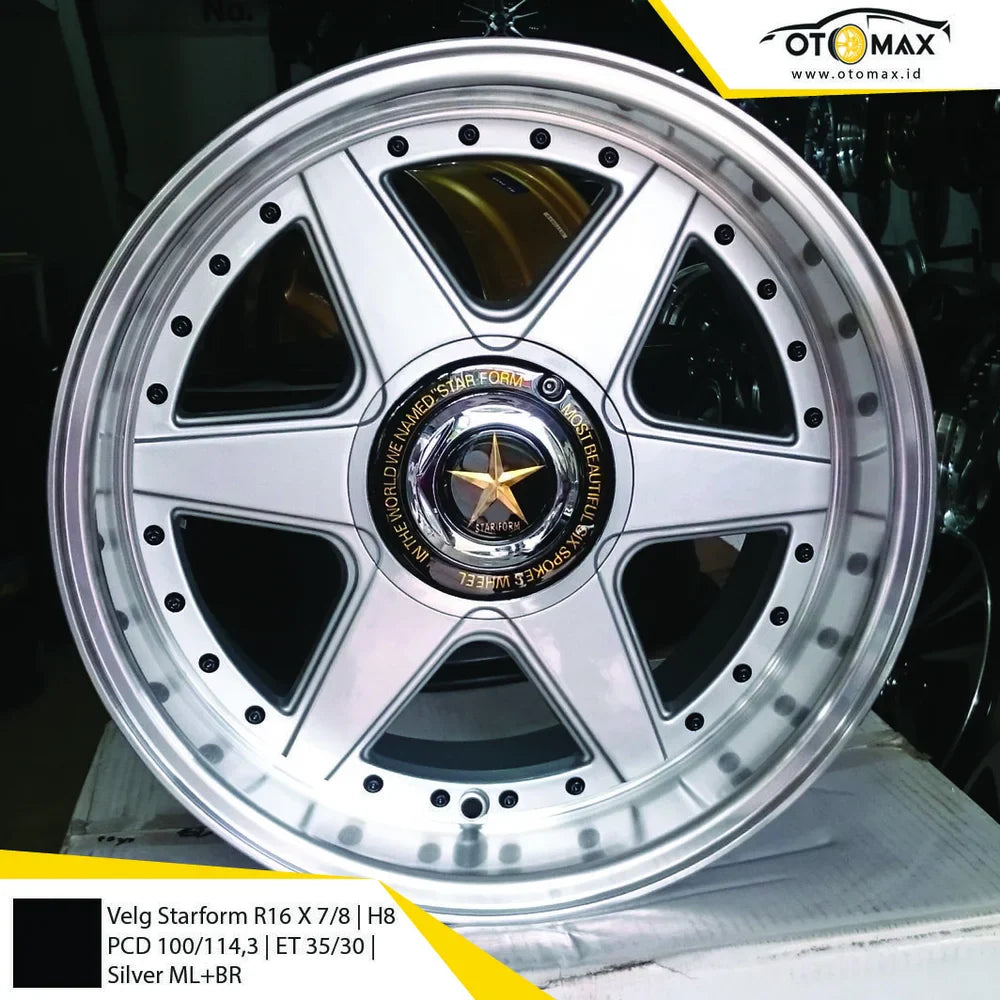 Velg Mobil Starform Ring 16 - Ukuran Ideal & Desain Kekinian untuk Modifikasi – Otomax Store ...