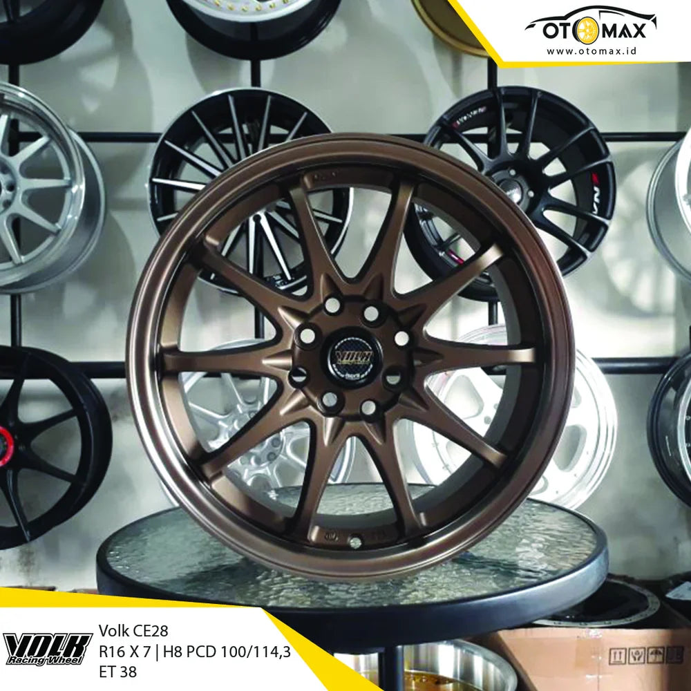 RAYS Volk CE28 Velg Mobil 16" - Estetika Modern & Kualitas Terkemuka – Otomax Store : Jual Velg ...