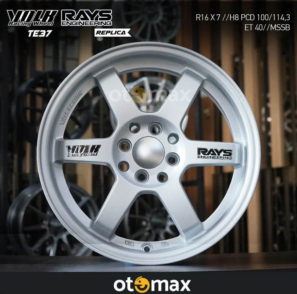 Velg Mobil Berkualitas Tinggi Volk Rays TE37 Ring 16 | Daya Tahan Maksimal – Otomax Store : Jual ...