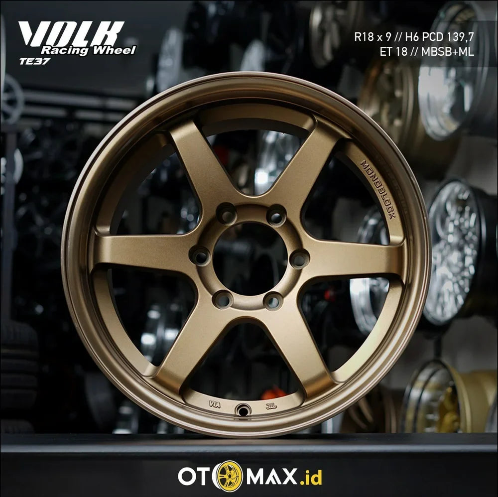 Velg Mobil Premium Volk Rays TE37 Ring 18 - Estetika & Kinerja | Rays – Otomax Store : Jual Velg ...