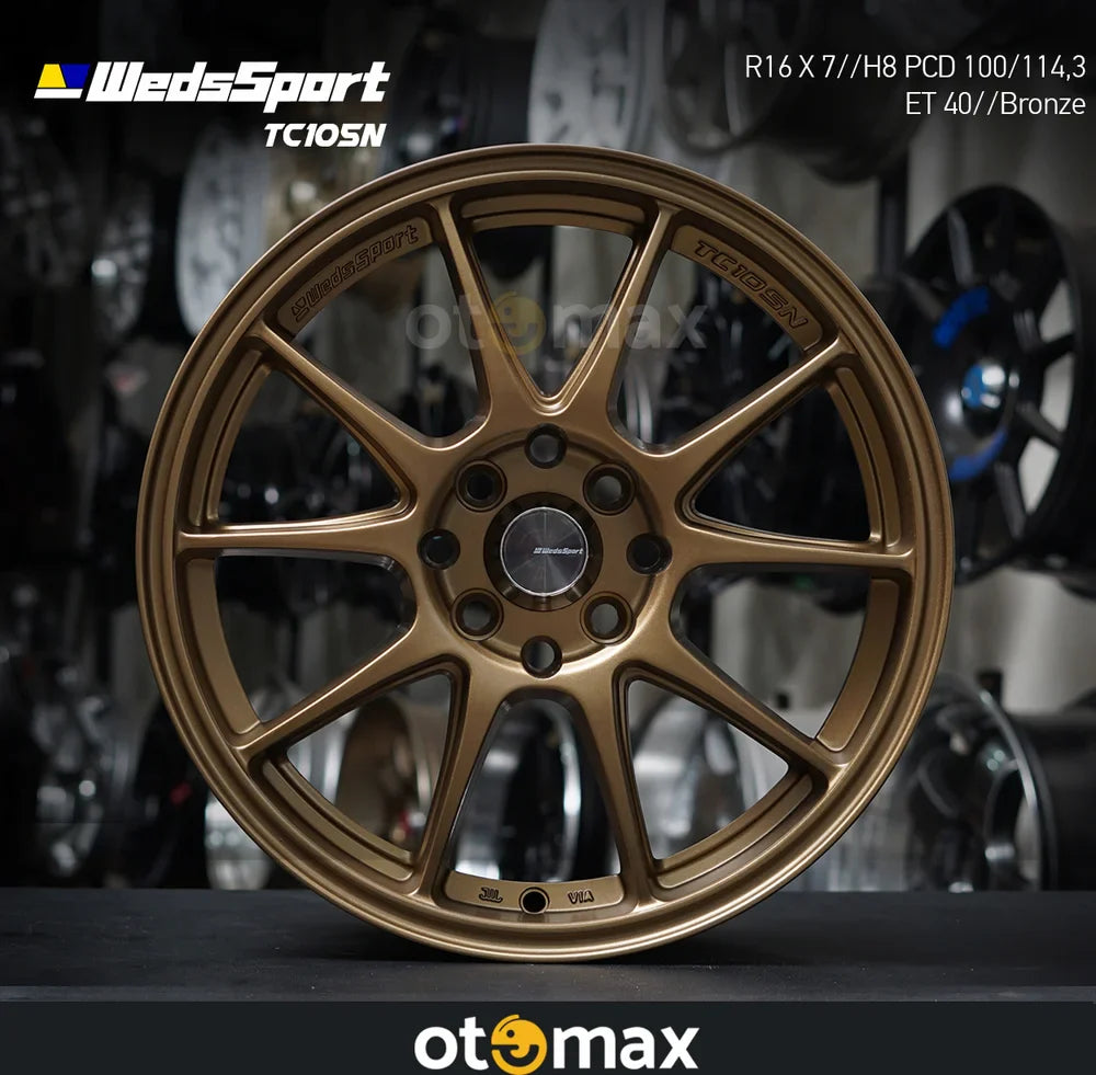 Velg Mobil Weds Sport CT1069 Ring 16 Bronze – Otomax Store : Jual Velg Mobil & Ban Mobil ...