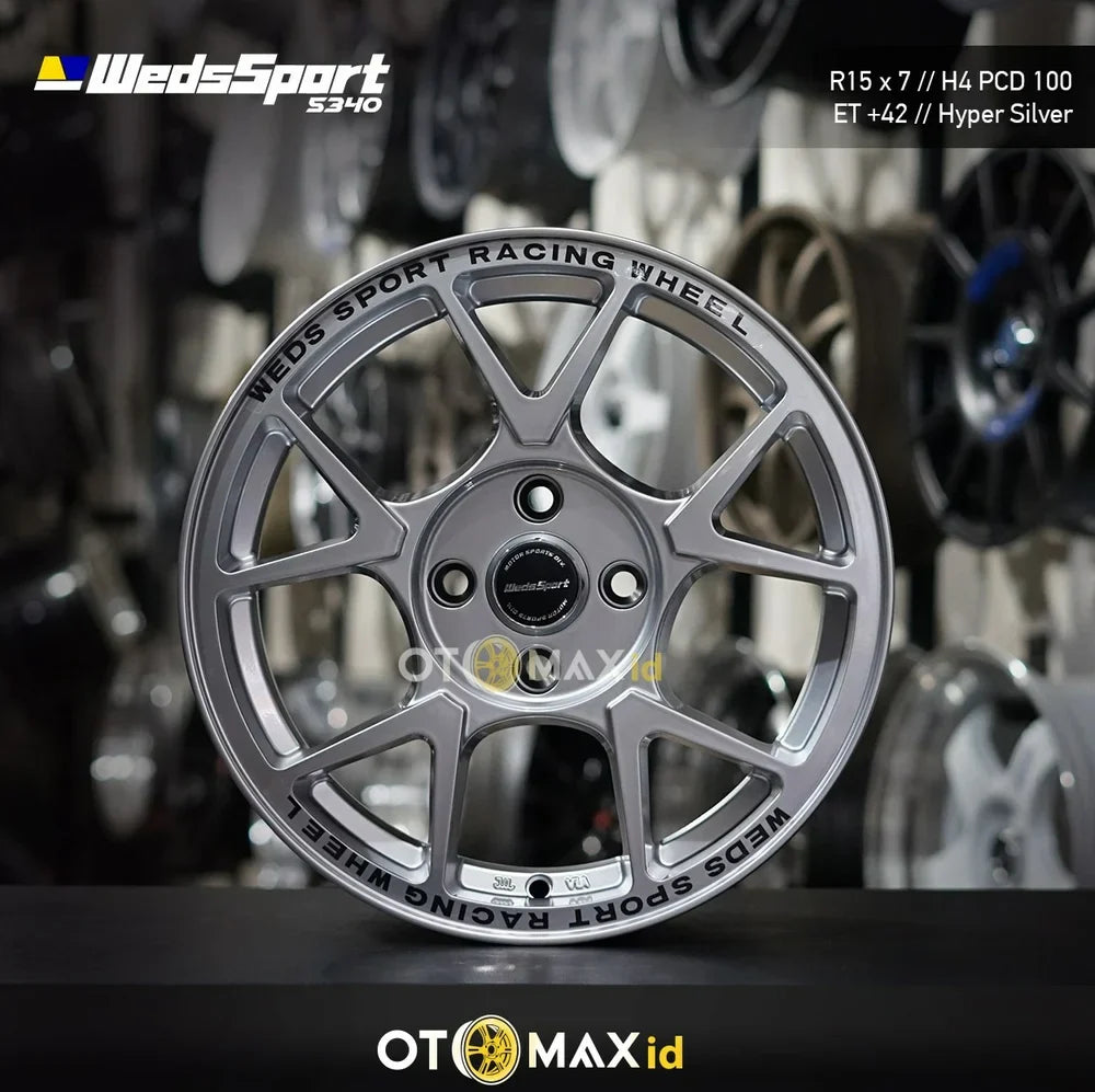 Velg Mobil Ring 15 Weds Sport Hyper Silver - Teknologi AMF & Stylish – Otomax Store : Jual Velg ...