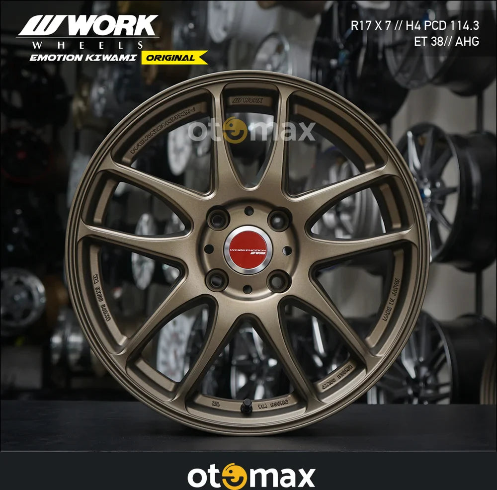Velg Mobil Work Emotion CR Kiwami Original Ring 17 AHG | Otomax Store – Otomax Store : Jual Velg ...