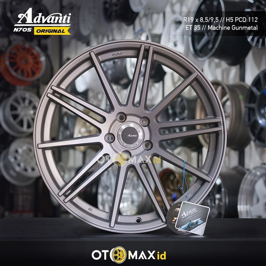 Velg Mobil Advanti Original Ring 19 Machine Gunmetal | Otomax Store ...