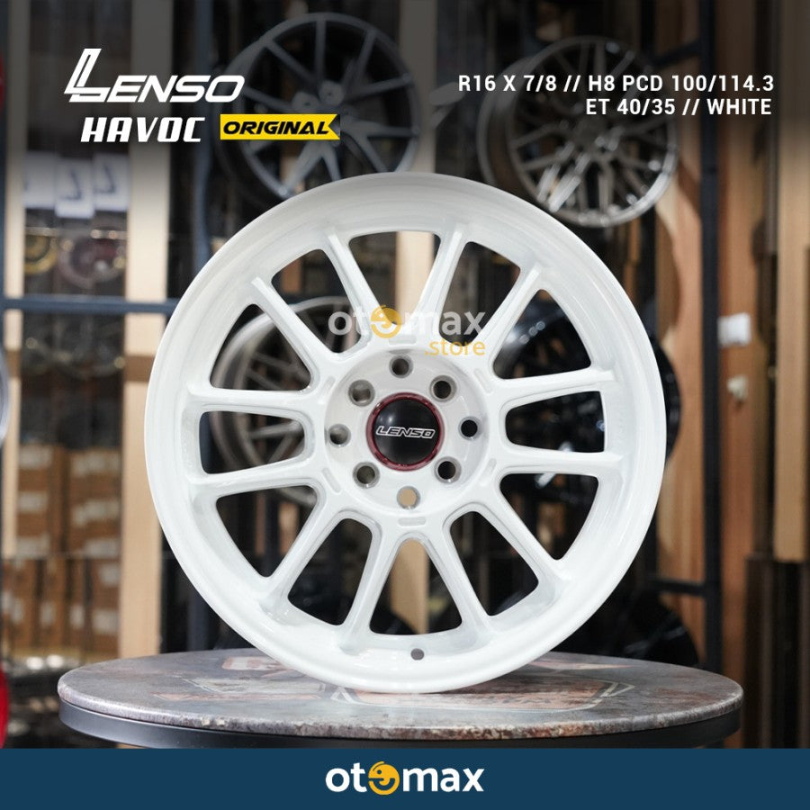 Velg Mobil Lenso Havoc Original Ring 16 White|Otomax Store – Otomax ...