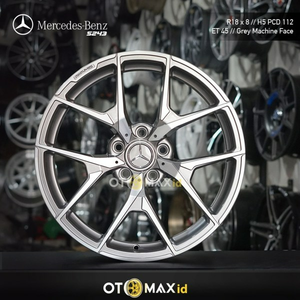 Mercedes-Benz Velg Mobil 5243 Ring 18 - Desain Modern & Performa ...