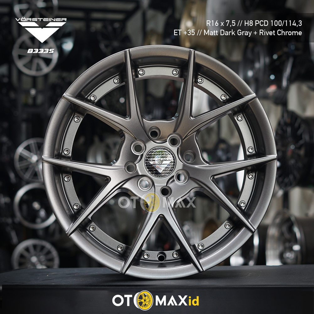 Velg Mobil Vorsteiner B3335 Ring 16: Estetika Sporty & Performa Tinggi – Otomax Store : Jual ...