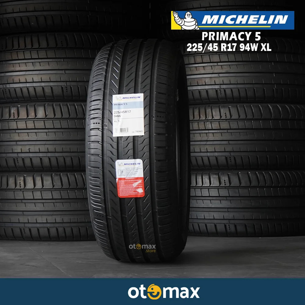 Ban Mobil Michelin Primacy 5 225/45 R17 94W XL Nyaman Aman, Tahan Lama ...
