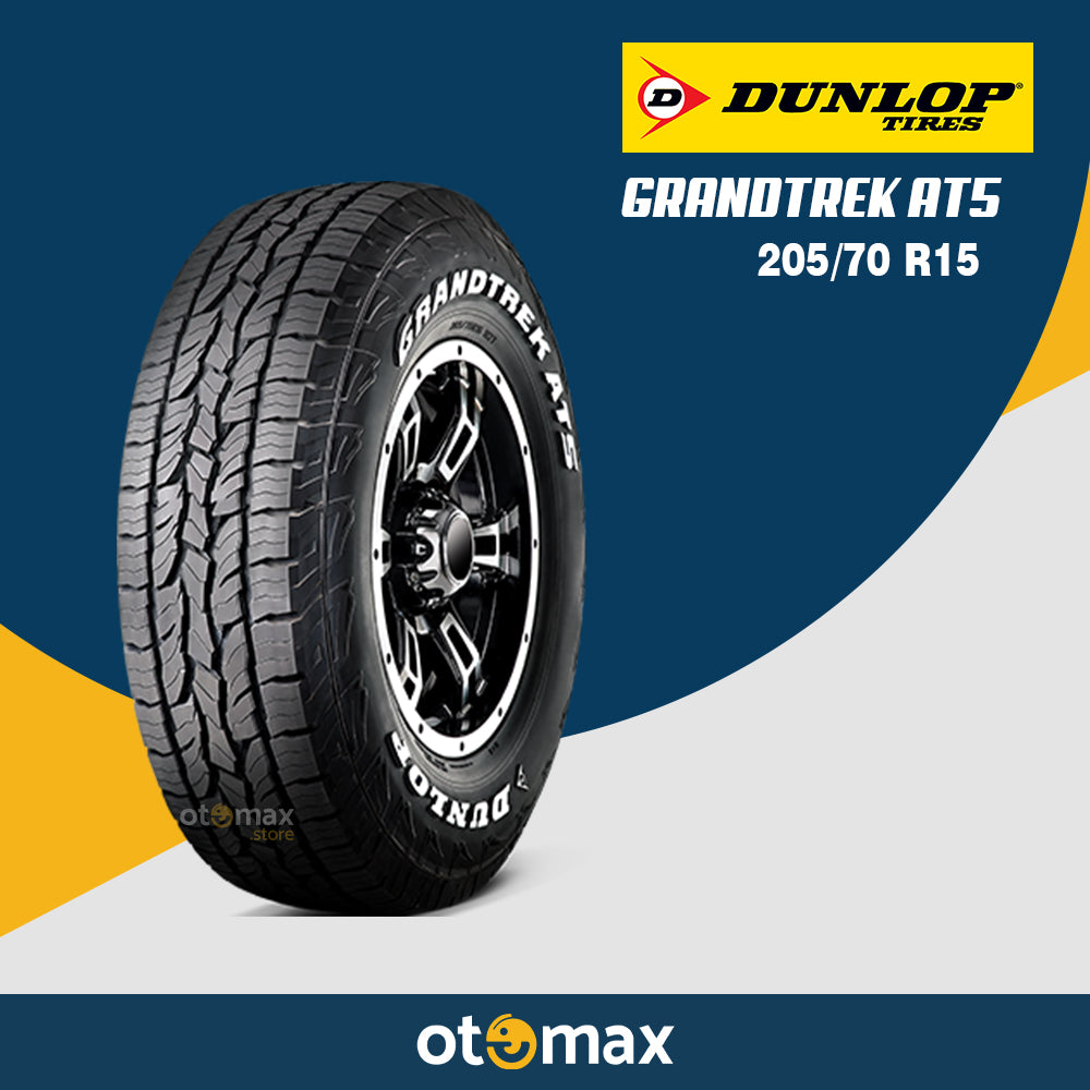 Ban Mobil Dunlop Grandtrek AT5 205/70 R15 96T | Otomax Store – Otomax ...