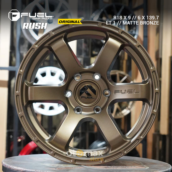 Jual Velg Mobil Fuel Rush Original Ring 18 Bronze - Harga Termurah ...