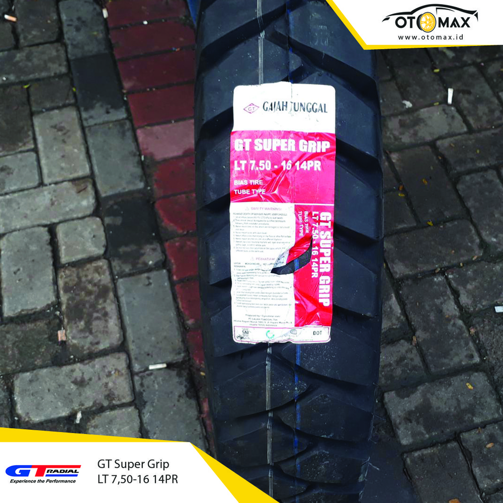 Kualitas dan Kenyamanan Berkendara dengan Ban GT Super Grip LT 7.50-16 ...