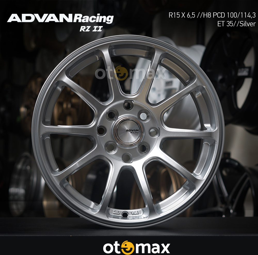 Velg Mobil Advan Racing L851 Ring 15 Silver | Otomax Store – Otomax ...