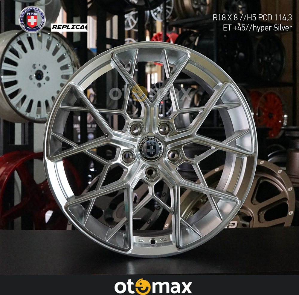Velg HRE Hyper Silver 18" - Performa Tinggi dan Tampil Stylish | HRE ...
