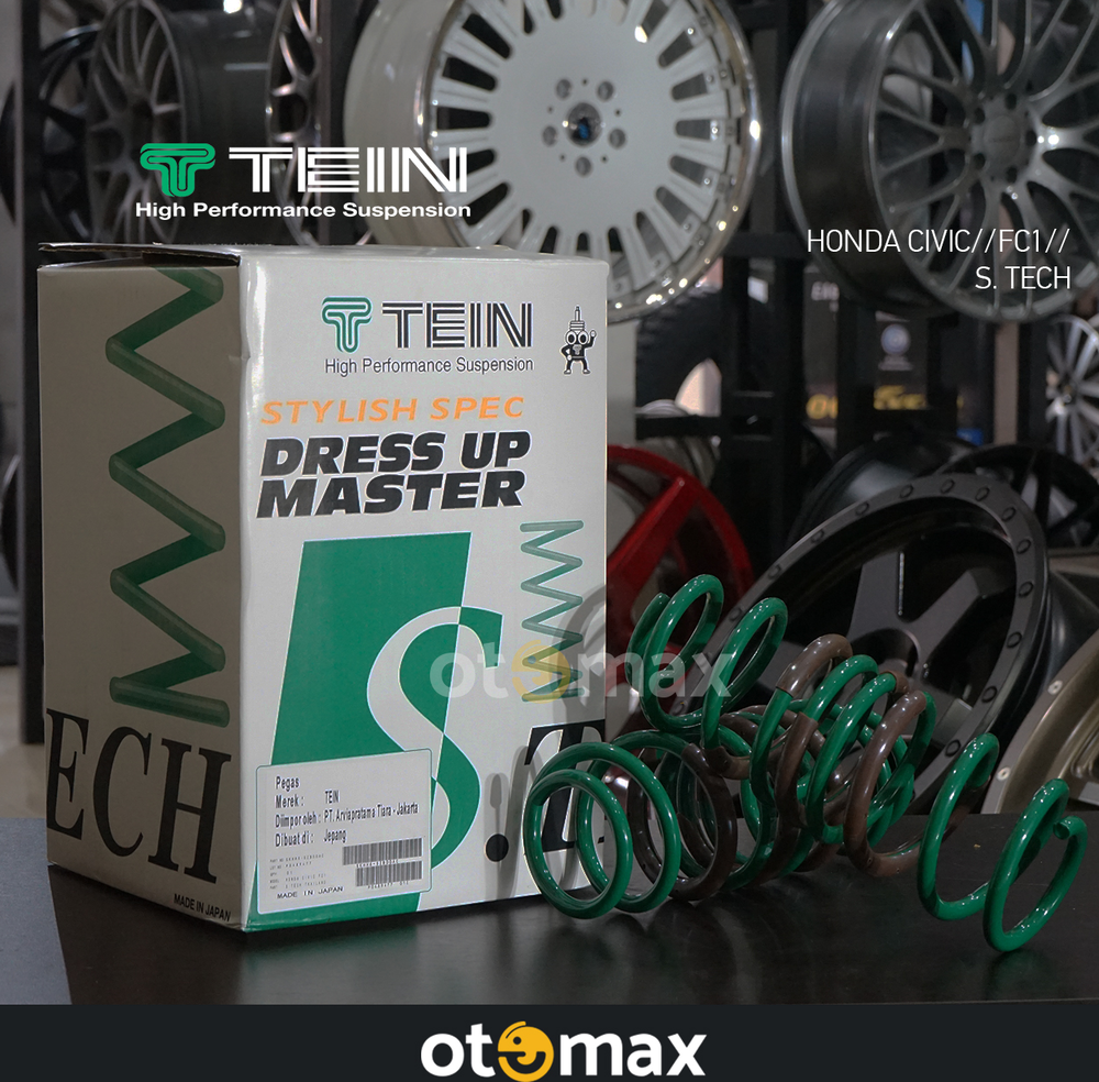 Aksesori Mobil TEIN: Per S.Tech untuk Kenyamanan Honda Civic FC1 ...