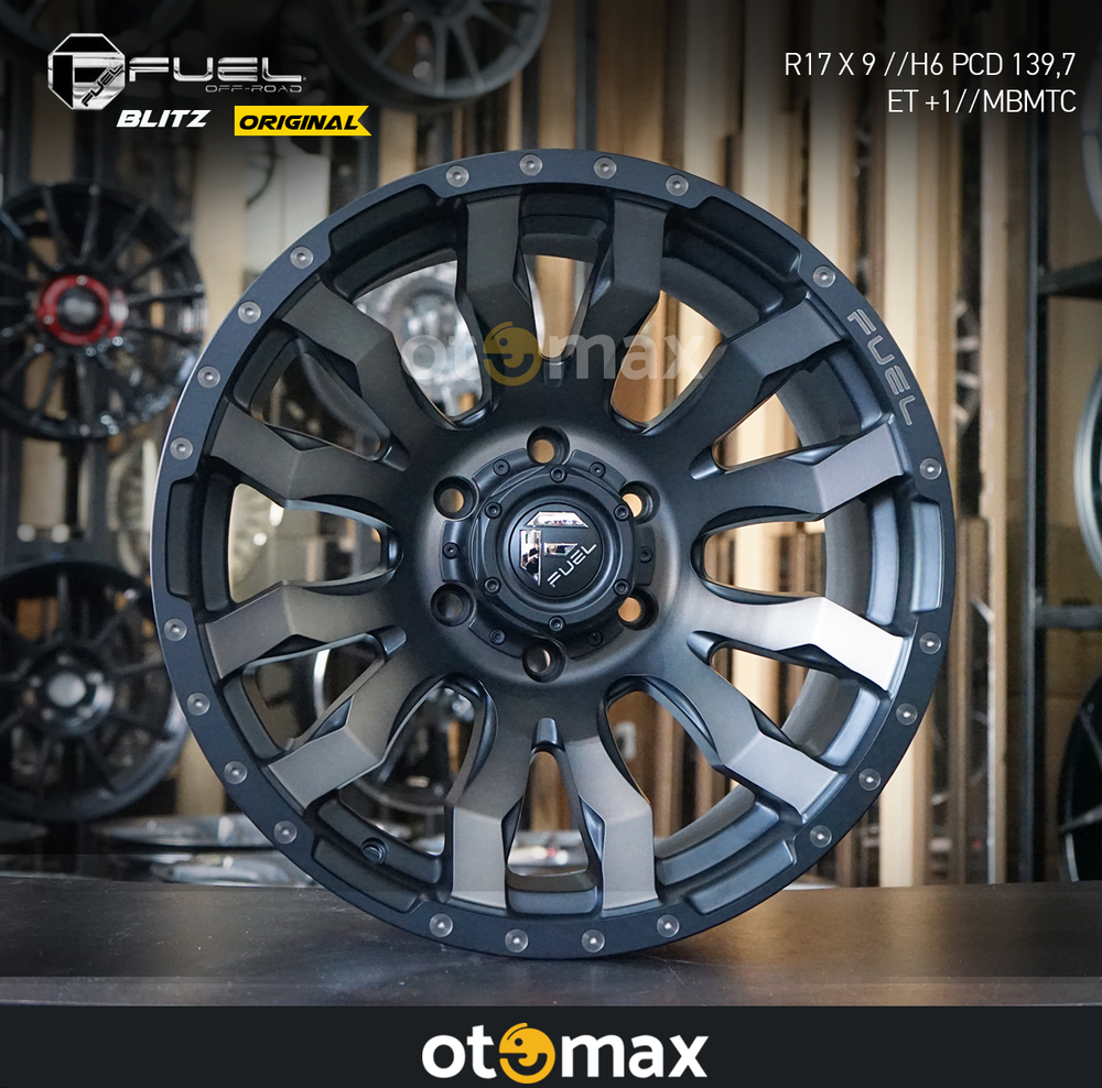 Jual Velg Mobil Fuel Blitz Original Ring 17 MBMTC - Stock Terbaru 2024 ...