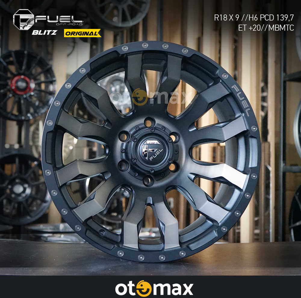 Jual Velg Mobil Fuel Blitz Original R18 MBMTC-Harga Spesial Akhir 2024 ...