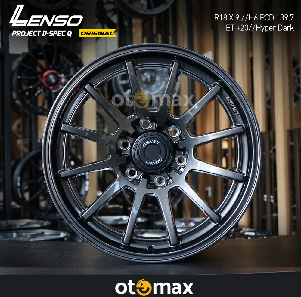 Velg Mobil Lenso TDQ Ring 18 Hyper Dark|Otomax Store – Otomax Store ...
