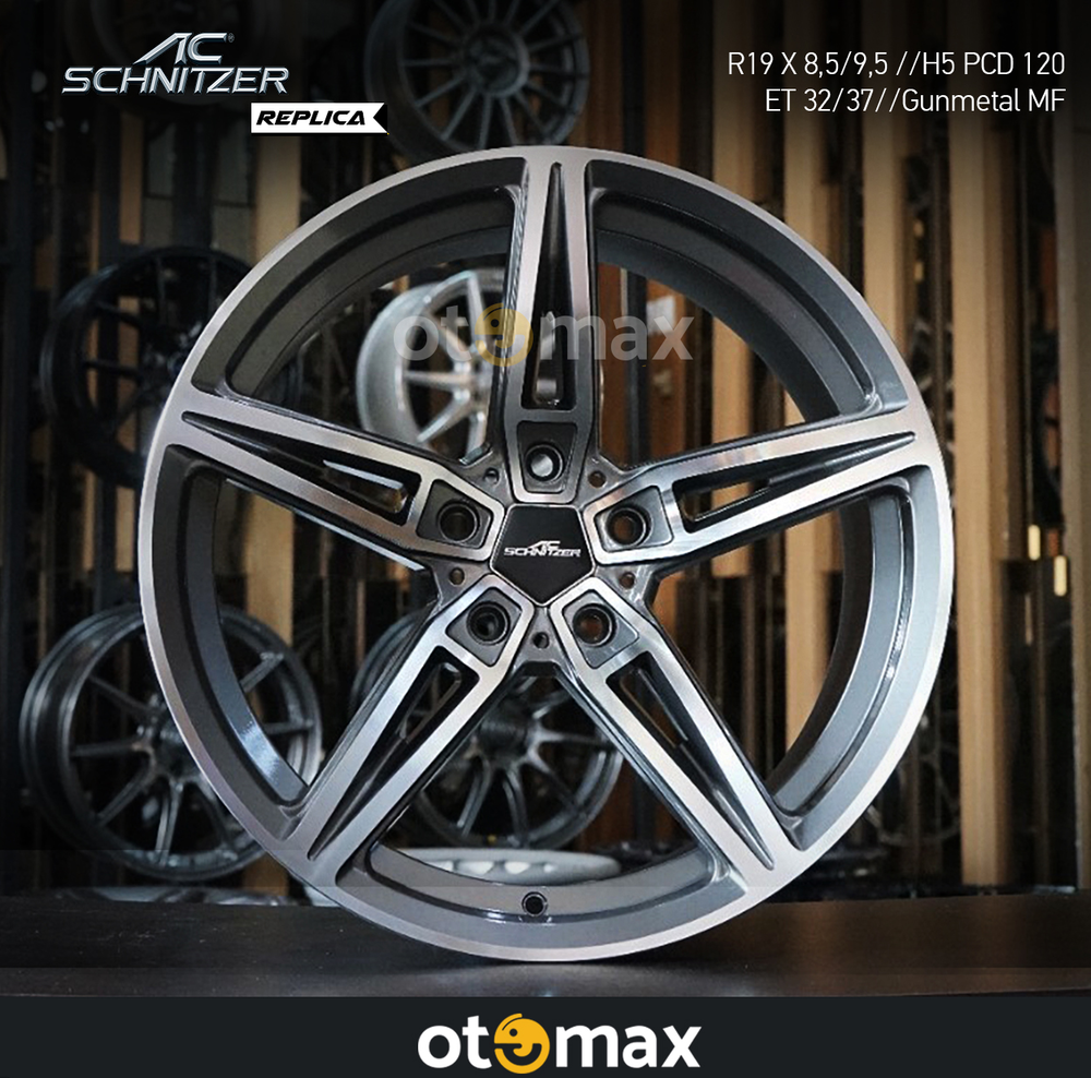 Velg Mobil AC Schnitzer Ring 19 Gunmal MF – Otomax Store : Jual Velg ...