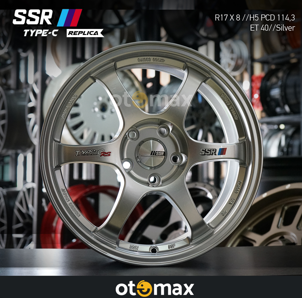 Velg Mobil SSR 17 H5 Silver - Kualitas Tinggi & Performa Maksimal | SSR – Otomax Store : Jual ...
