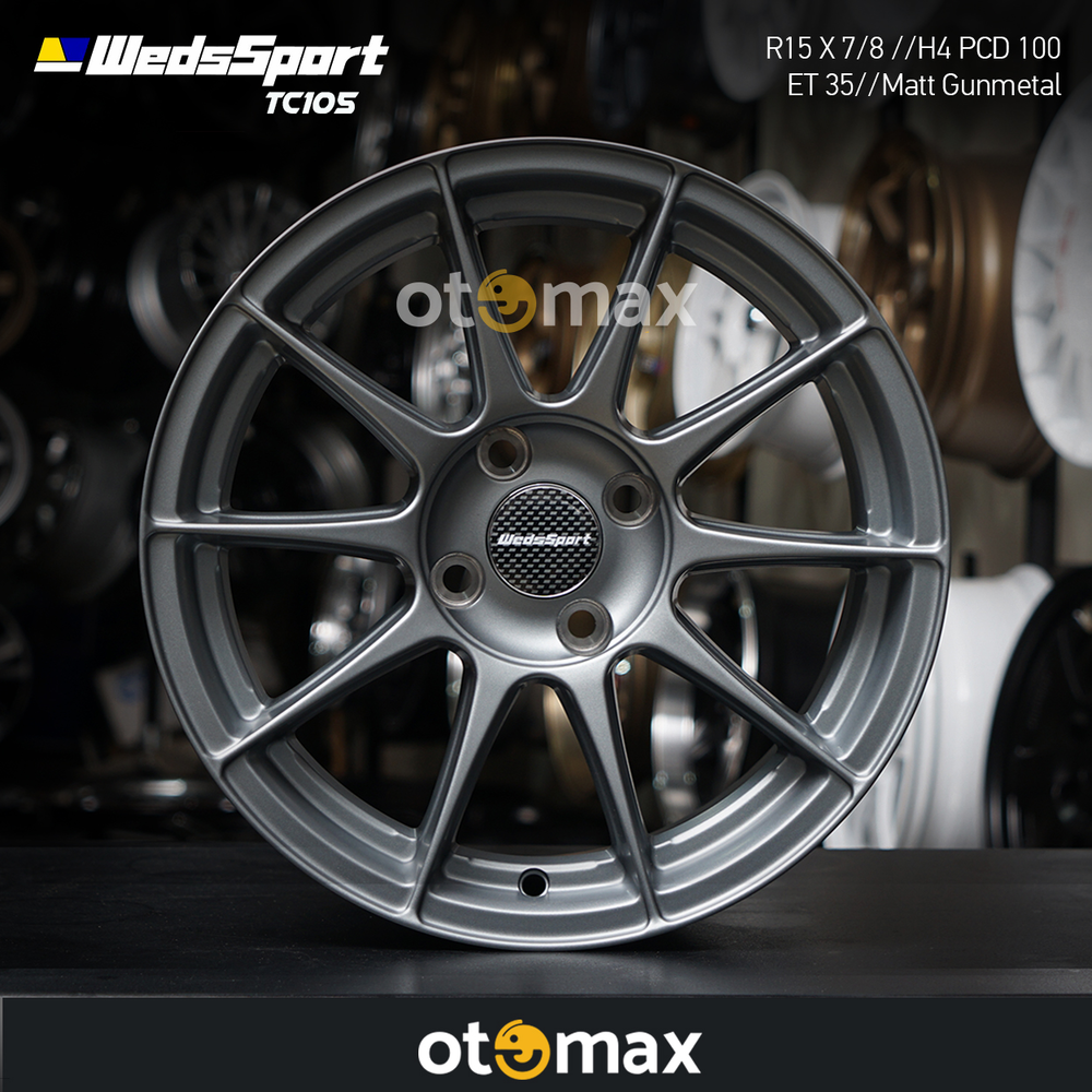 Velg Weds Sport TC105 15” - Ringan dan Tahan Lama, Ideal untuk Mobil ...