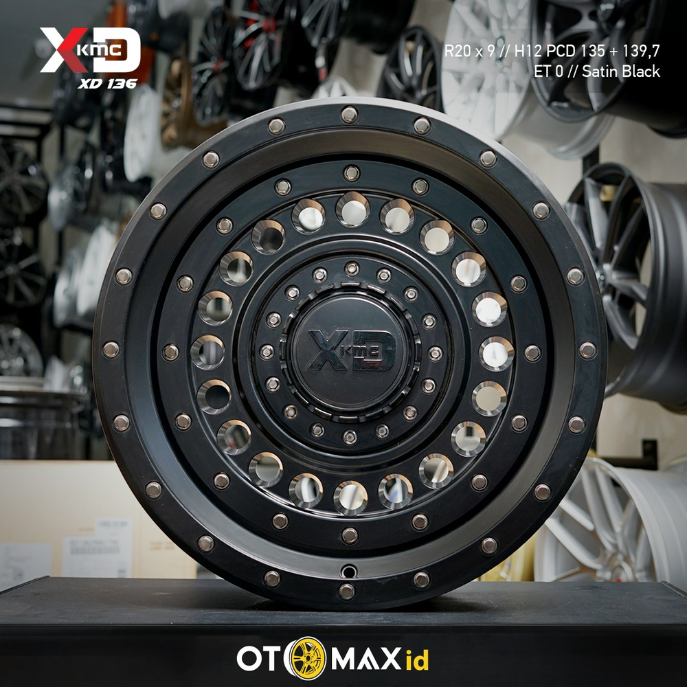 Jual Velg Mobil XD KMC XD136 Original Ring 20 Black - Harga Termurah ...