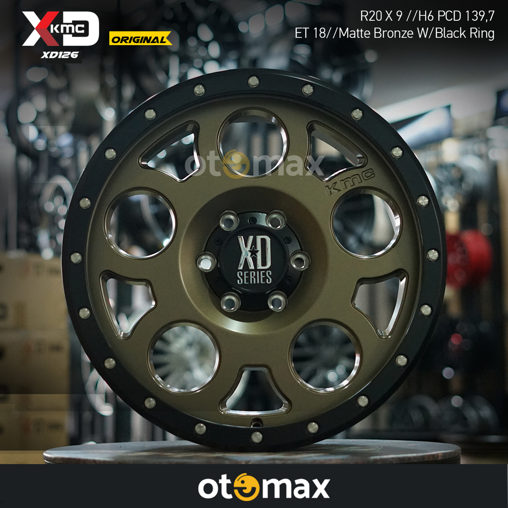 Velg Mobil XD KMC XD126 Original Ring 20 Matt Bronze Whit Black Ring ...