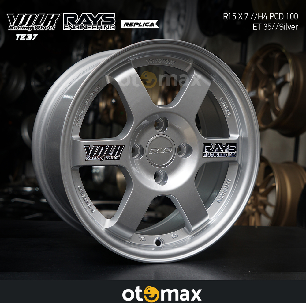 Velg Mobil Rays TE37 624B Ring 15 - Kombinasi Estetika dan Daya Tahan ...