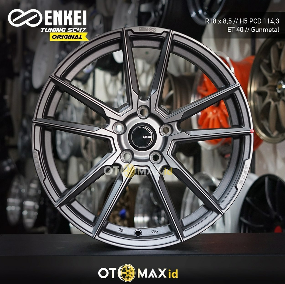 Velg Mobil Enkei SC47 - Ring 18 untuk Performa Tinggi dan Estetika Modern – Otomax Store : Jual ...