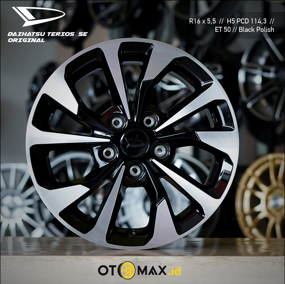Velg Mobil Daihatsu Terios SE 16 Inci - Elegan dan Tahan Lama – Otomax ...