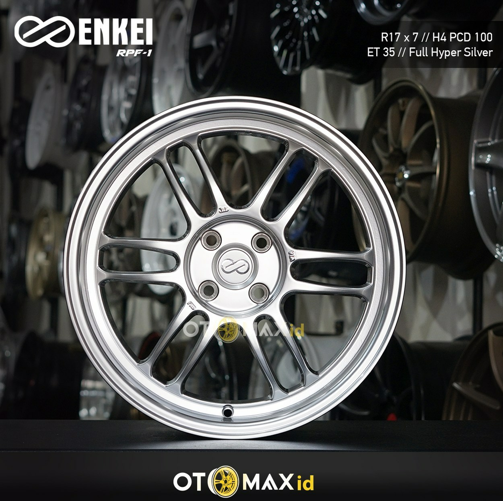 Velg Mobil Enkei RPF1 Ring 17 Silver - Desain Sporty & Performa Tinggi – Otomax Store : Jual ...