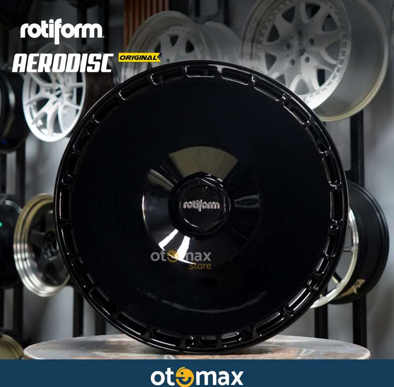Rotiform Aerodisc Ring 18 Black|Otomax Store – Otomax Store : Jual Velg Mobil & Ban Mobil ...