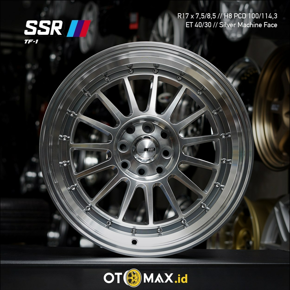 Velg Mobil SSR TF-1 Ring 17 - Desain Elegan untuk Kinerja Maksimal ...