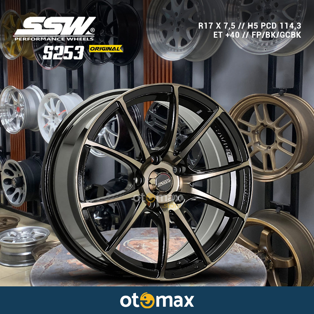 Jual Velg Mobil SSW S253 R17- Harga Terjangkau & Berkualitas 2024 ...