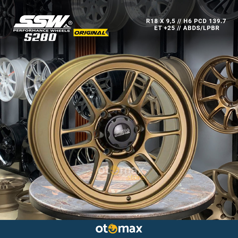 Jual Velg Mobil SSW S280 Original Ring 18 ABDS - Harga Murah Bulan Ini – Otomax Store : Jual ...