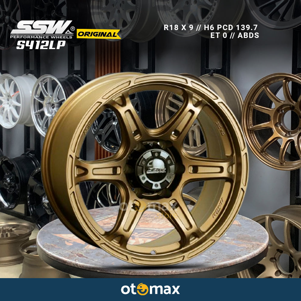 Jual Velg Mobil SSW S412LP Original R18 - Harga dan Model Terbaru 2024 – Otomax Store : Jual ...