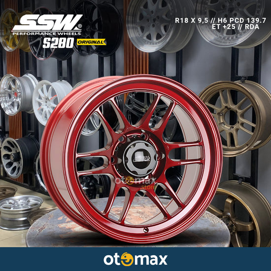 Jual Velg Mobil SSW S280 Original Ring 18 - Model & Harga Terbaru 2024 – Otomax Store : Jual ...