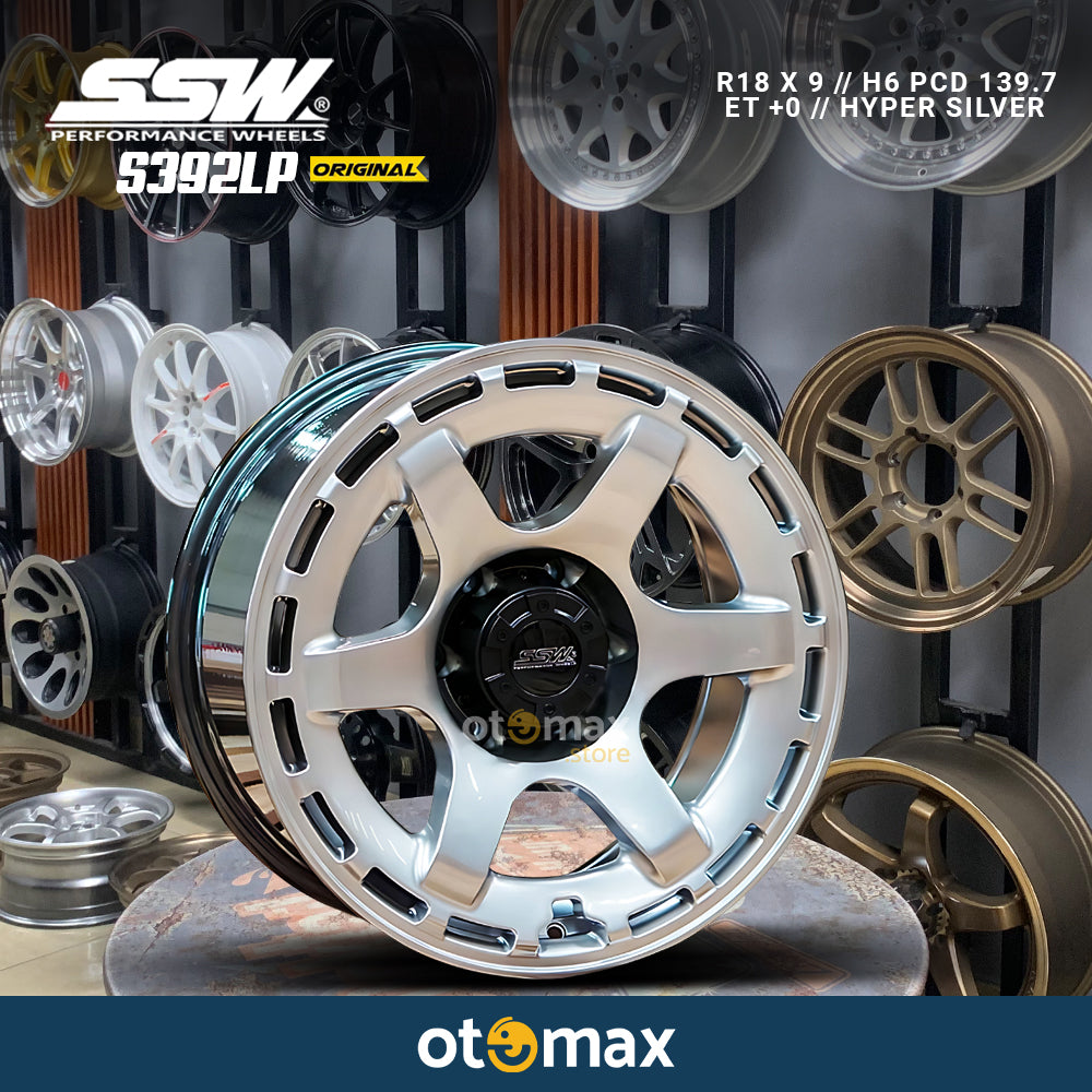 Jual Velg Mobil SSW S392LP Original Ring 18 HS - Harga Termurah 2024 – Otomax Store : Jual Velg ...