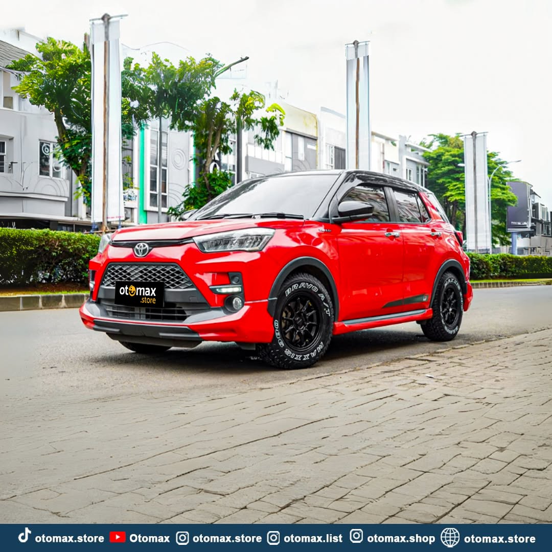Modifikasi Toyota Raize dengan Velg Torsion TR07 dan Ban Maxxis ...