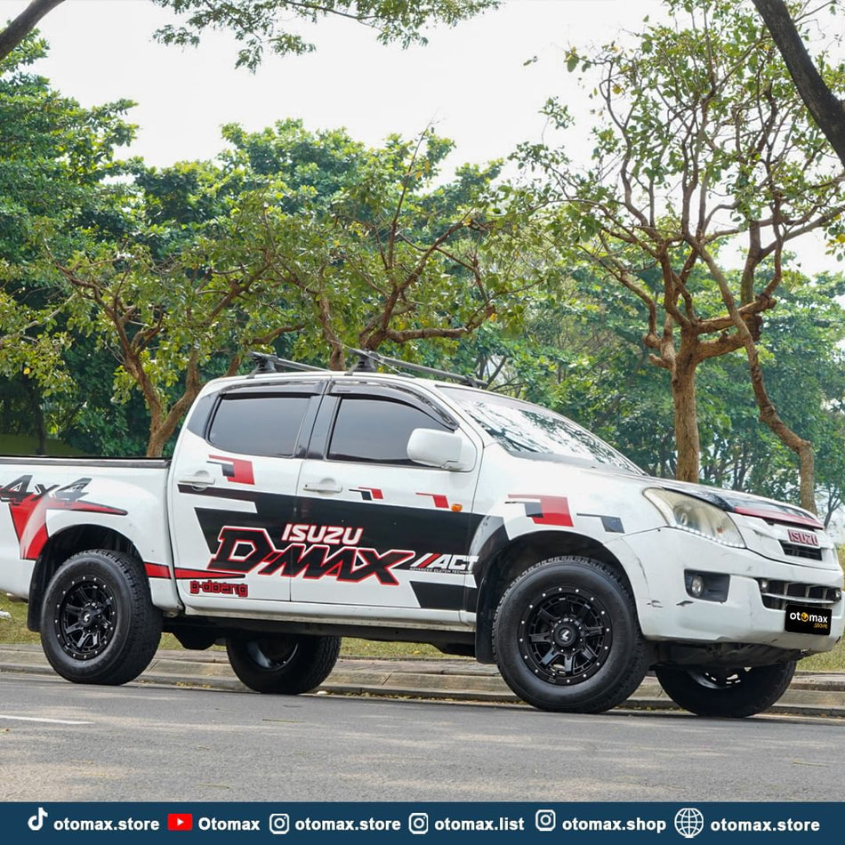 Modifikasi Isuzu D-Max dengan Velg Lenso MX-Tyrant: Kuat, Stylish, dan – Otomax Store : Jual ...