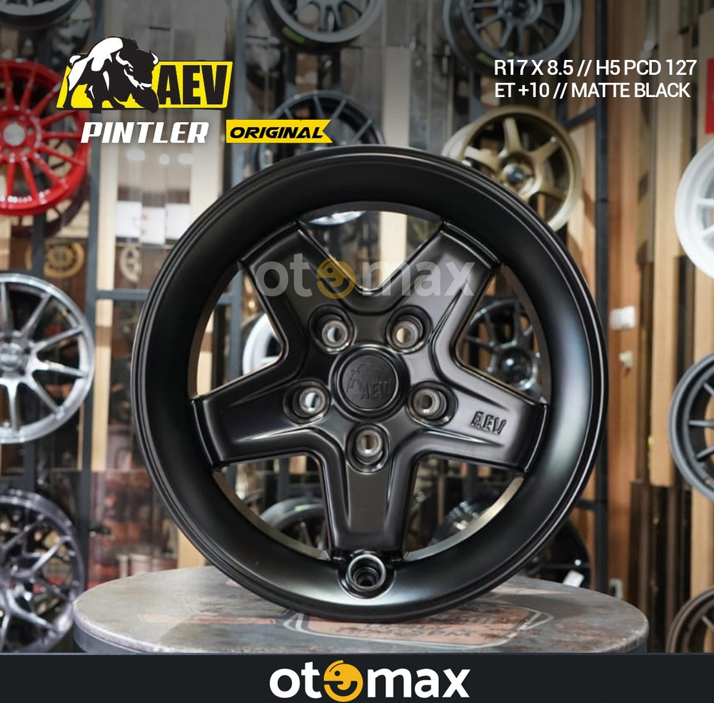 Velg Off-Road AEV Pintler 17inci Matt Black - Tahan Lama dan Stylish ...